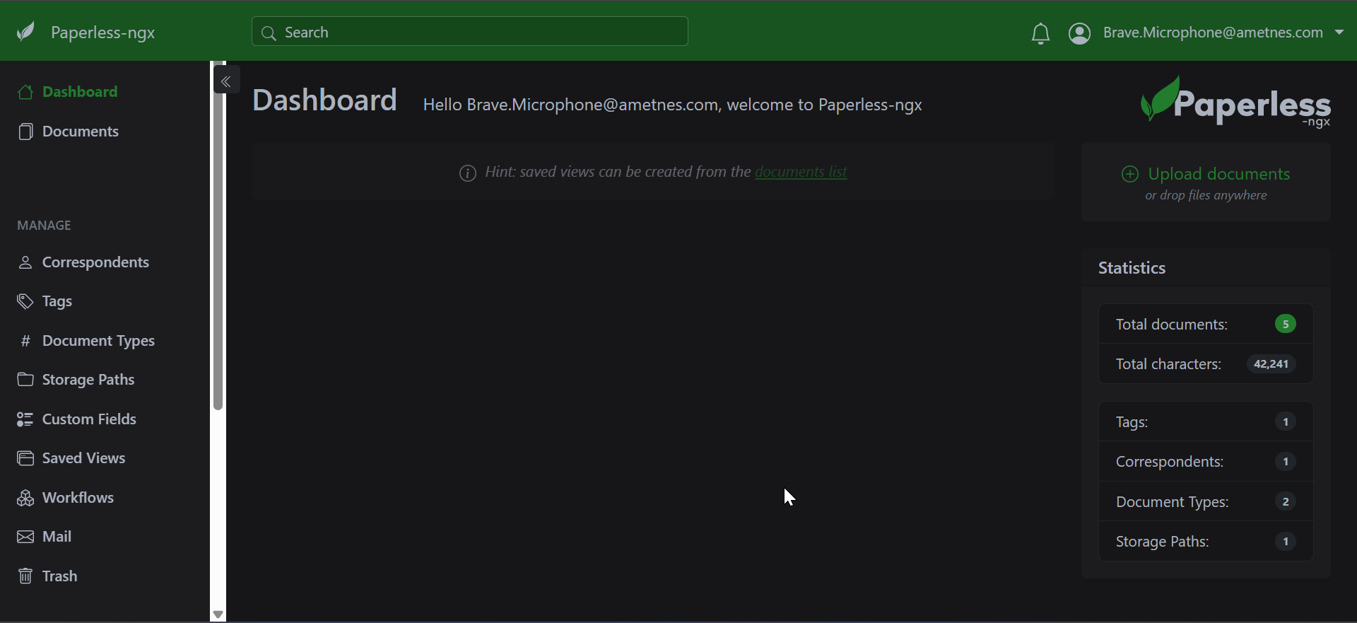 Getting Started - Ametnes Software Platform Documentation